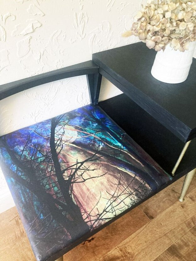 A Brand New Way to Decoupage!! (Gossip Bench) – Painting Lady Designs ...